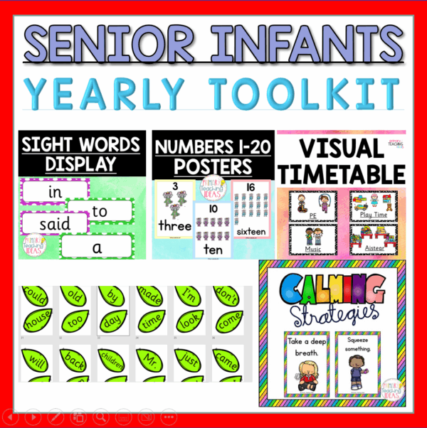 Ultimate Senior Infants Starter Kit – Primary Teaching Ideas